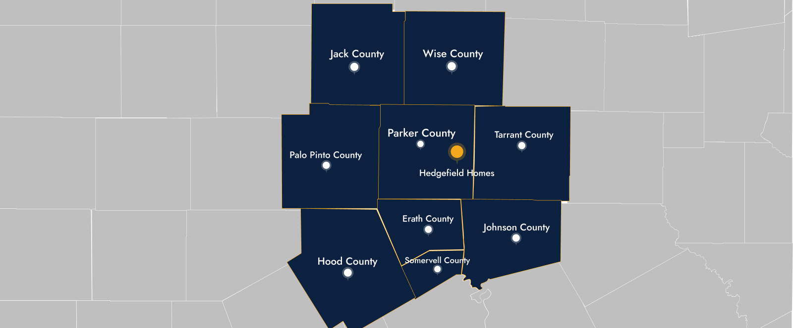 Where We Build | Hedgefield Homes | Willow Park Office